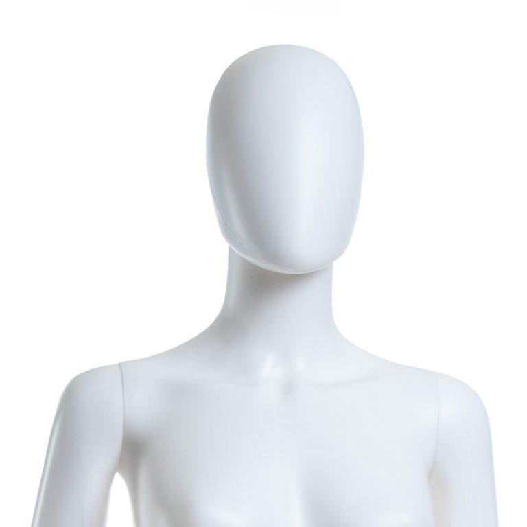 Adult Female Abstract Plastic Mannequin (PL-F1) – MannequinSource.com