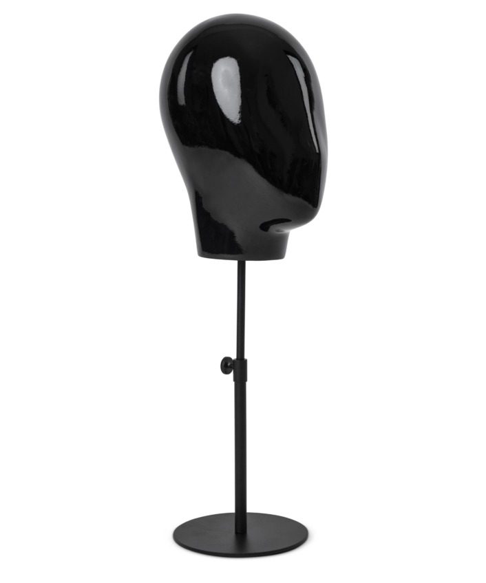 Unisex Abstract Head Form Set. 3 Black Head Forms (RPH-SET-1-B ...